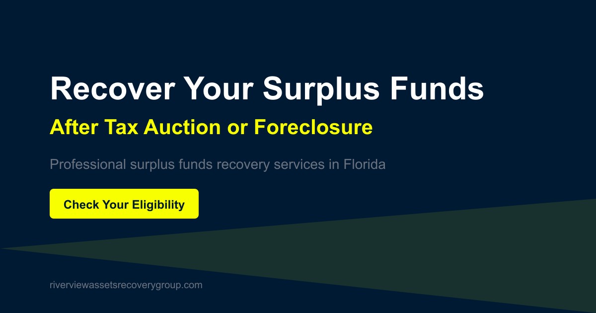 Surplus Recovery Services - Professional Surplus Funds Recovery in ...